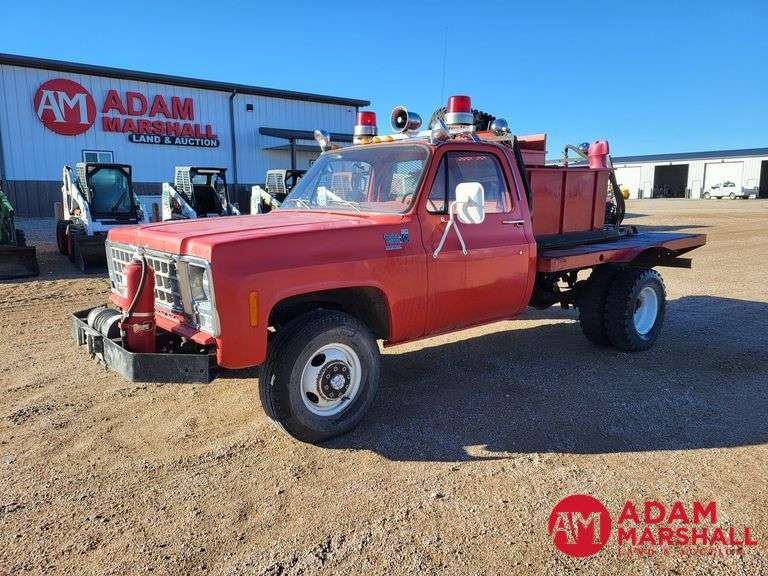 1980 Chevrolet Custom Deluxe 30 Fire Truck - Gasoline - Adam Marshall ...