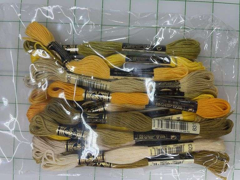 DMC Floss Pack QTY 19 - Marquette Auction Services