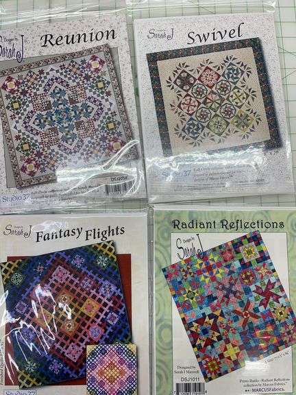 Sarah J Quilting Patterns - Marquette Auction Services
