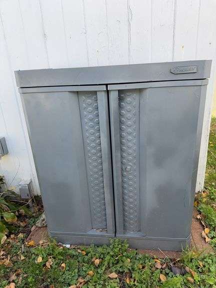 Kobalt Metal Storage With Contents - Marquette Auction Services