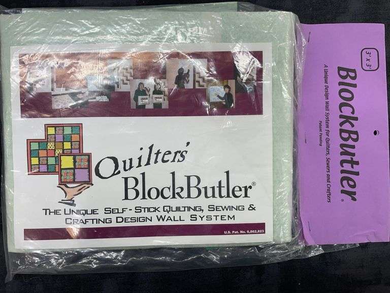 Quilters Block Butler 3’x3’ - Marquette Auction Services