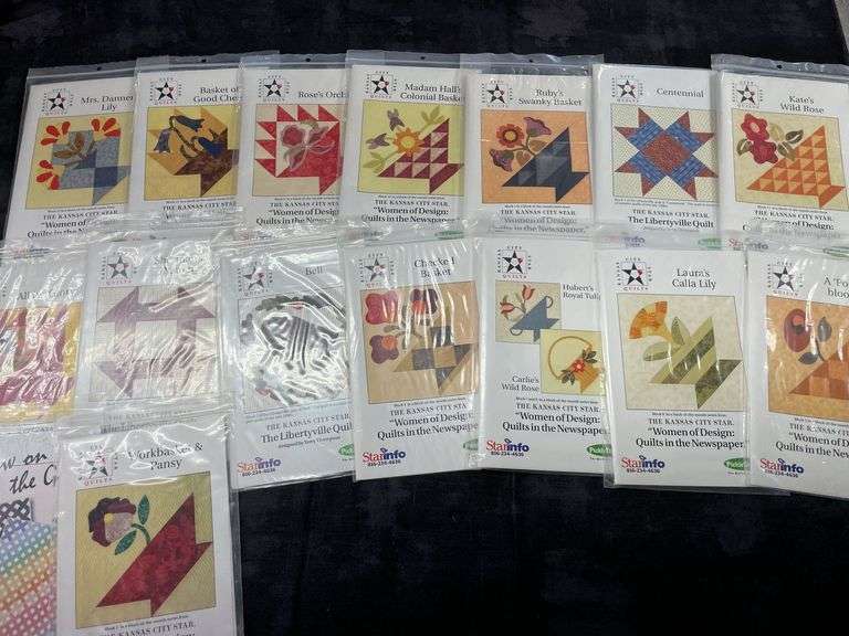 Kansas City Star Quilt Patterns - Marquette Auction Services