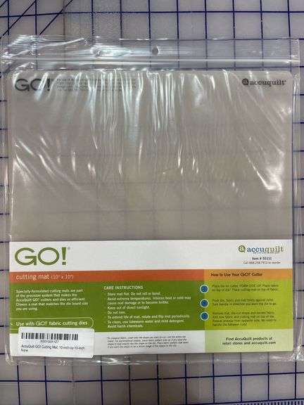 Go! Cutting Mat 10”x10” - Marquette Auction Services
