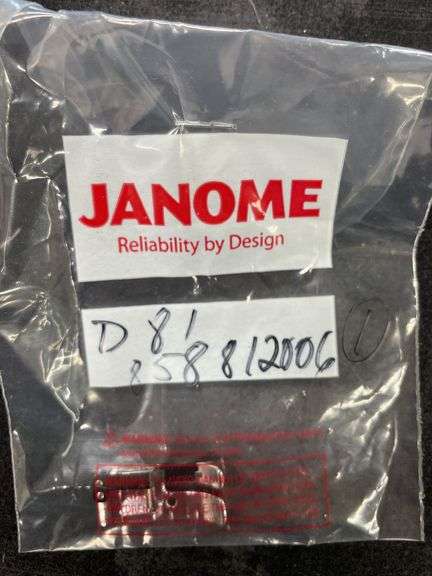 Janome Foot - Marquette Auction Services
