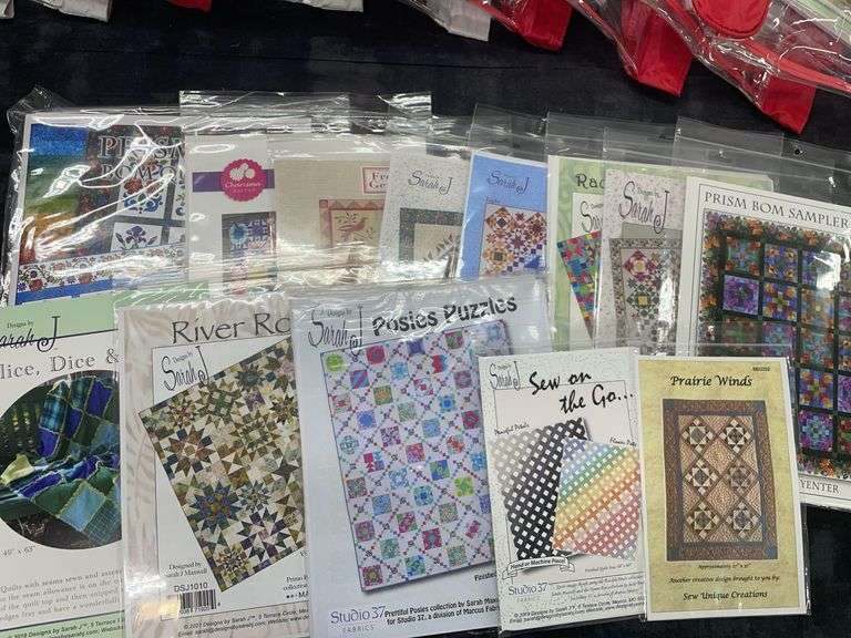Quilt Patterns/Books - Marquette Auction Services