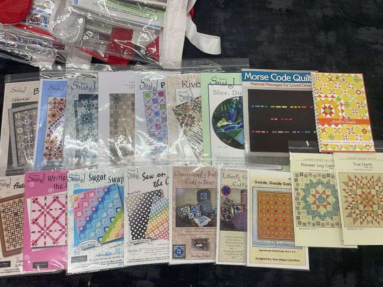 Quilt Patterns/Books - Marquette Auction Services