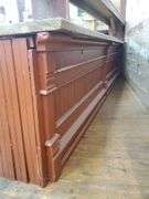 11' Country Store front counter - Marquette Auction Services