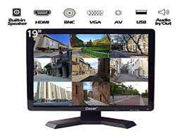 Cocar 19" CCTV LED Monitor Touch & Screen Monitor - Matthews Auctioneers