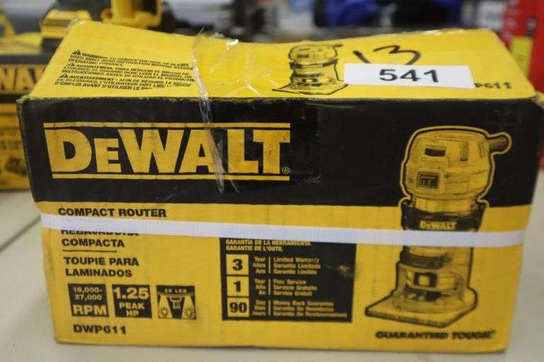 Dewalt Compact Router - Matthews Auctioneers