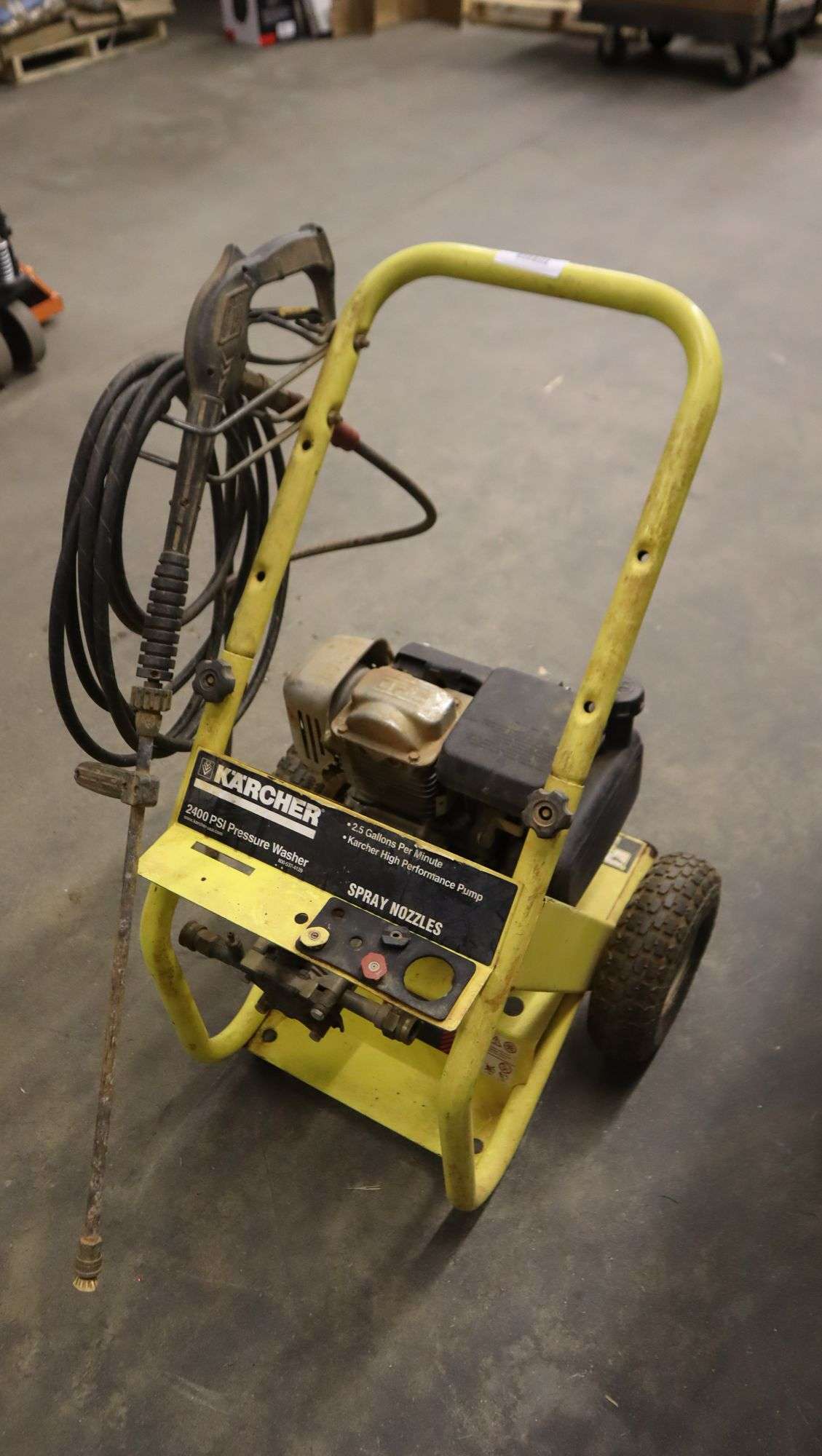 Karcher 2400 PSI Pressure Washer Read Description Matthews Auctioneers