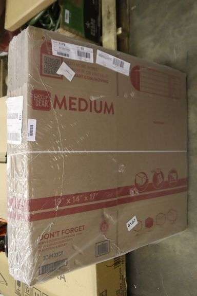 (24) Medium 19"x14"x17" Shipping Boxes - Matthews Auctioneers