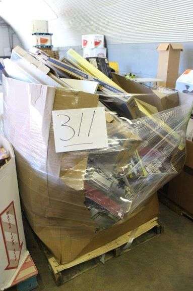 Pallet of Hardware Store Returns - Matthews Auctioneers