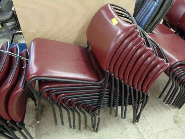 20 -STACKING CHAIRS - Matthews Auctioneers
