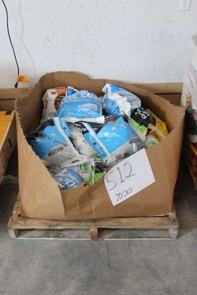 Pallet of Pool Salt - Matthews Auctioneers