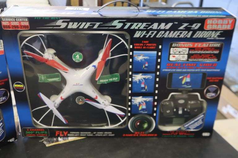 1 Swift Stream Z-9 Wi-Fi Camera Drone - Read Description - Matthews ...