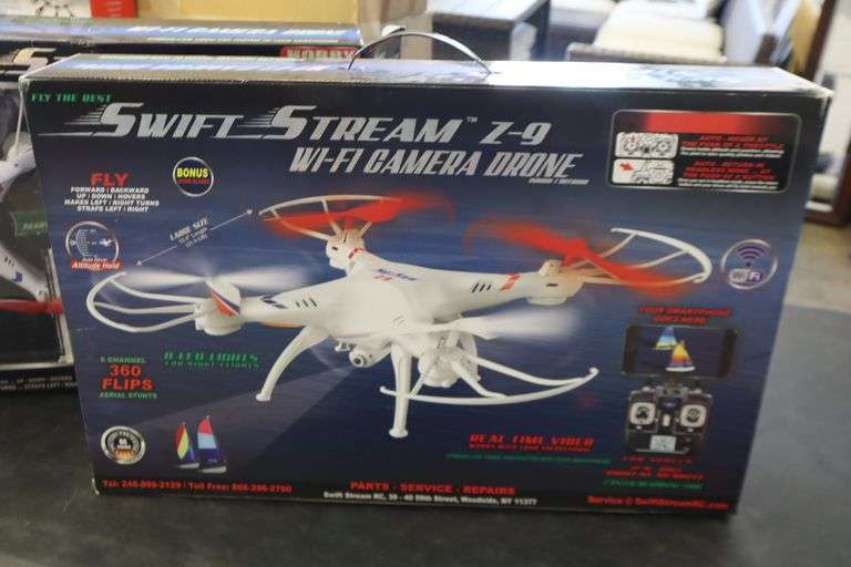 1 Swift Stream Z-9 Wi-Fi Camera Drone - Read Description - Matthews ...