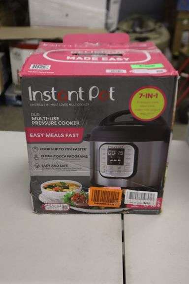Instant Pot 7-in-1 Multi-Use Pressure Cooker - Read Description ...