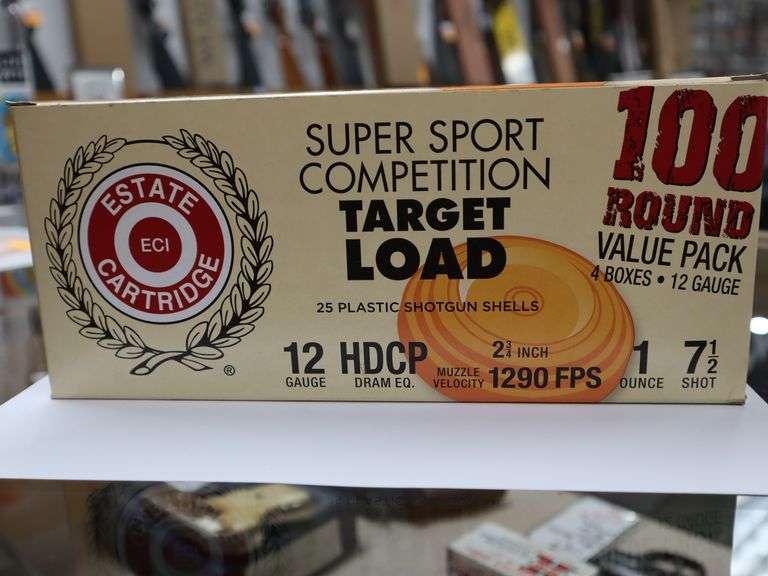 100RDS 2-3/4" TARGET LOAD - Matthews Auctioneers