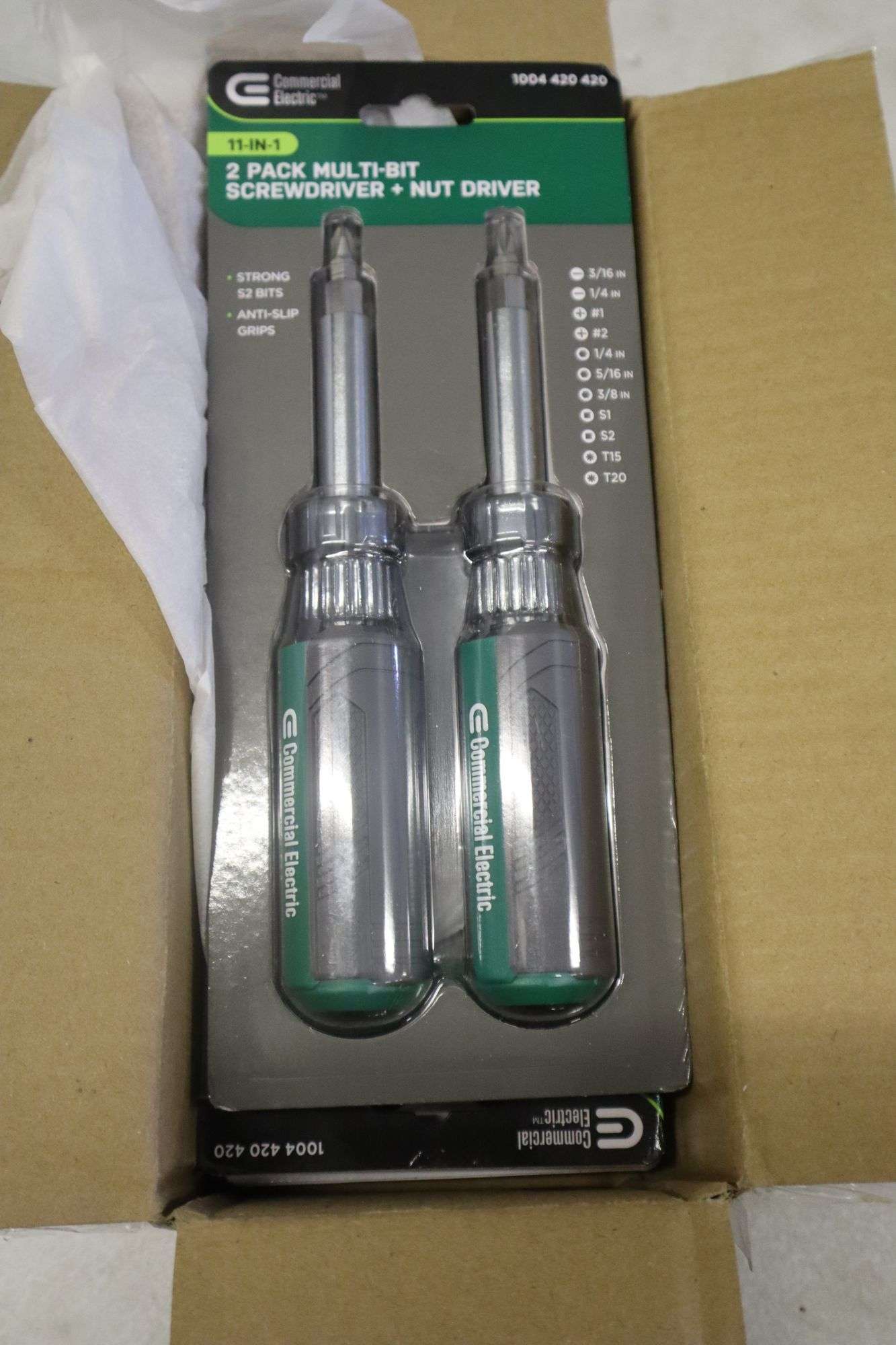 Commercial electric 11 in 1 screwdriver store