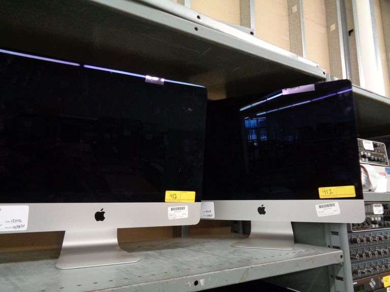 2 -APPLE IMAC CRACKED SCREEN - Matthews Auctioneers
