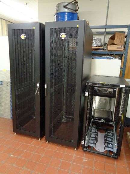 3 -SERVER RACKS - Matthews Auctioneers