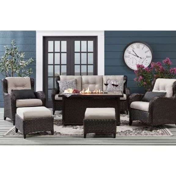 Members Mark Heritage 6pc Seating Firepit Set - New in Box - Matthews ...
