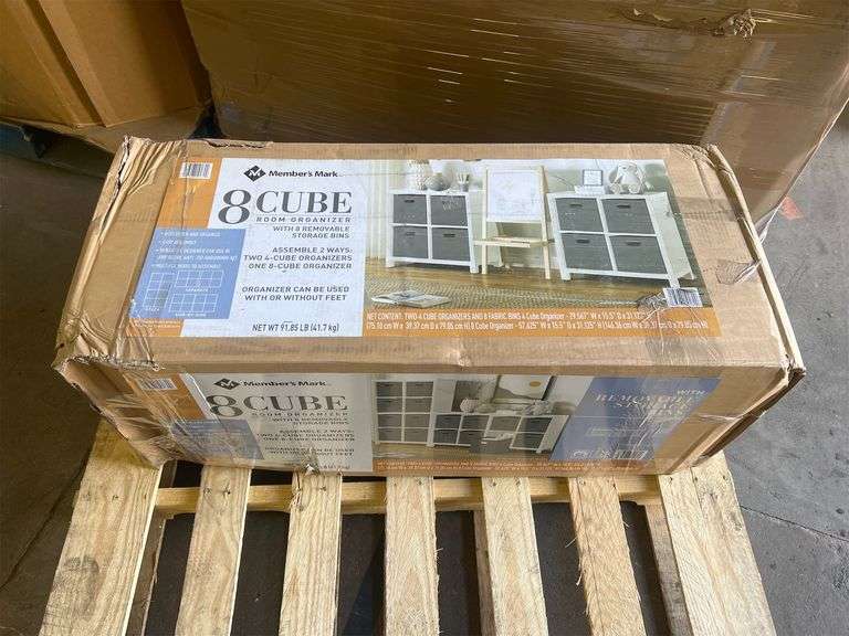 Members Mark 8 Cube Room Organizer - Matthews Auctioneers