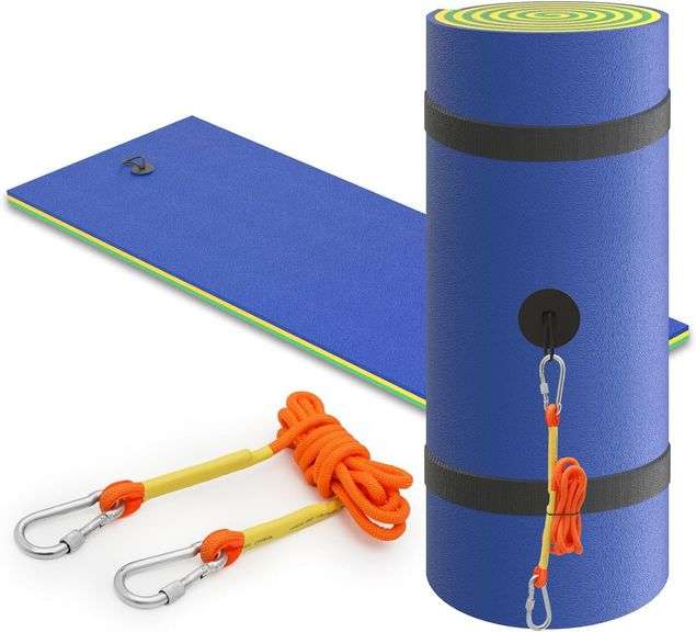 Magshion 8.5x3 Ft Large Water Floating Mat for Adults Pool Lake Boating ...