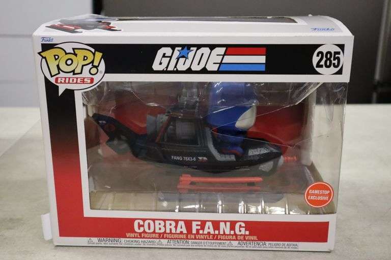 Pop GI Joe Cobra F.A.N.G vinyl figure - Matthews Auctioneers