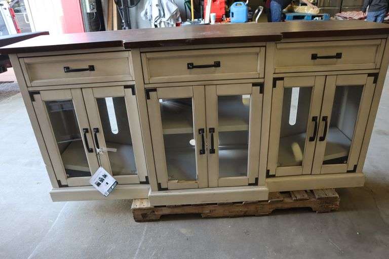 Member's Mark Fenton TV Console - Has some slight damage - Matthews ...