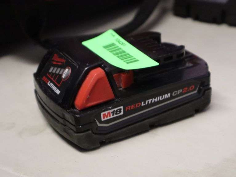 Milwaukee M18 Red Lithium CP 2.0 Battery Pack - Has been used ...