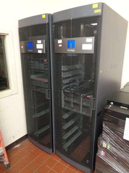 2 EACH-SERVER CABINET HD REMOVED SERVERS - Matthews Auctioneers