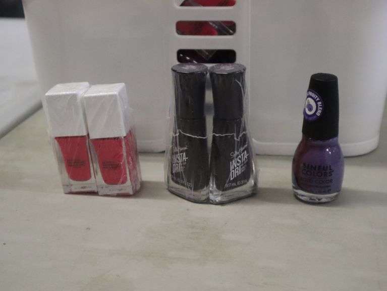 Group lot of assorted nail polish - Matthews Auctioneers