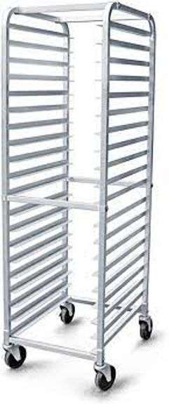 20 tier bun pan rack - Matthews Auctioneers