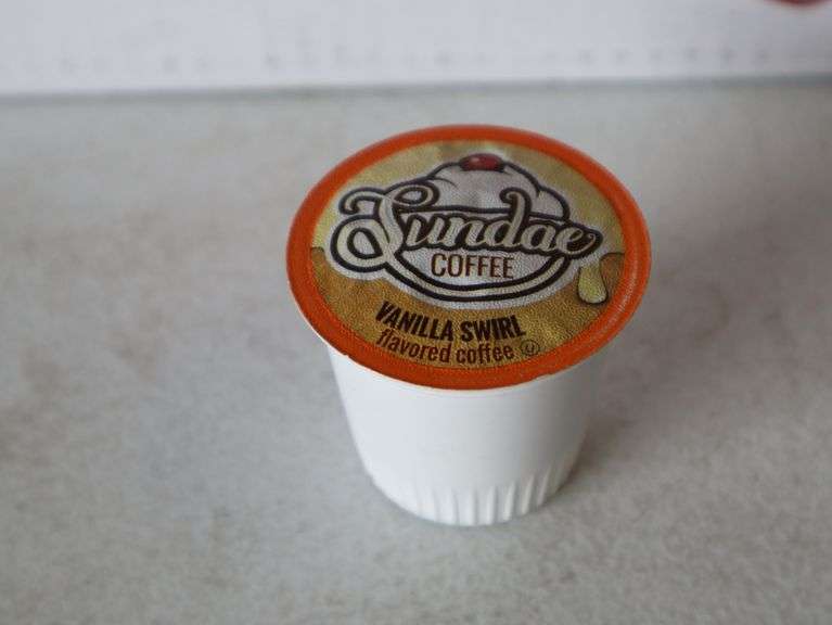 Sundae Coffee vanilla swirl ice cream flavored coffee 48 single serve ...