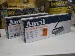 (2) Anvil 12" heavy duty vinyl cutter - Matthews Auctioneers