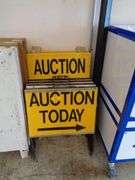 1 LOT-AUCTION SIGNAGE - Matthews Auctioneers
