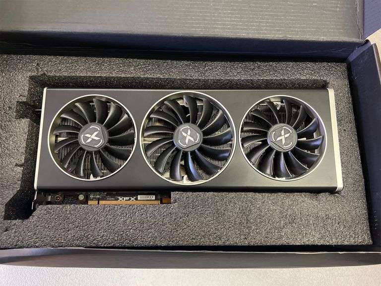 XFX Speedster QICK 319 AMD Radeon RX 6800 BLACK Gaming 16GB GDDR6 ...