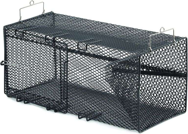Frabill Torpedo Crawfish Trap | Heavy-Duty Steel Mesh Trap Rectangular ...