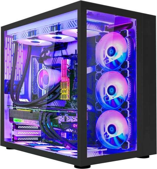 SZD S580 ATX Mid-Tower PC Case Desktop Gaming Computer Chasssis Front I ...