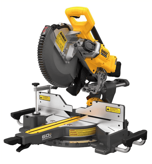DeWalt DCS781B 60V MAX Brushless 12 in. Double Bevel Sliding Miter Saw ...