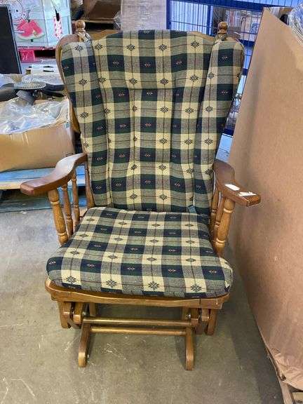 Glider Rocking Chair - Matthews Auctioneers