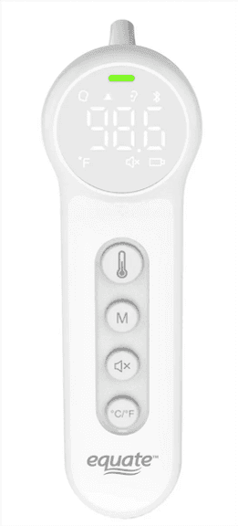 Equate Bluetooth Dual Function Infrared Thermometer - Matthews Auctioneers