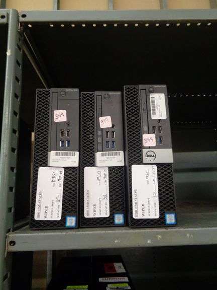 3 EACH-DELL OPTIPLEX 7040 - Matthews Auctioneers