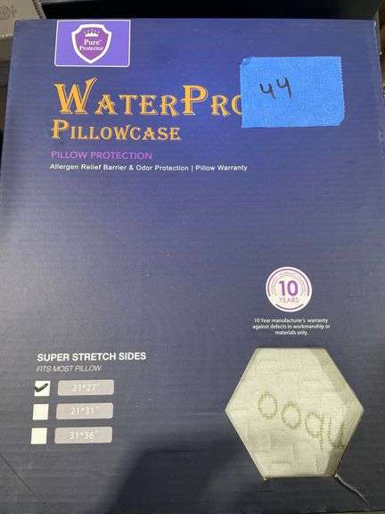 (2) Pure Protector Water Proof Pillowcase - Matthews Auctioneers