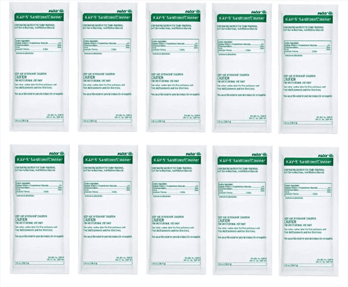 Kay 5 Chlorine Cleaning Powder, 1 oz packets, 200 Count - Matthews ...