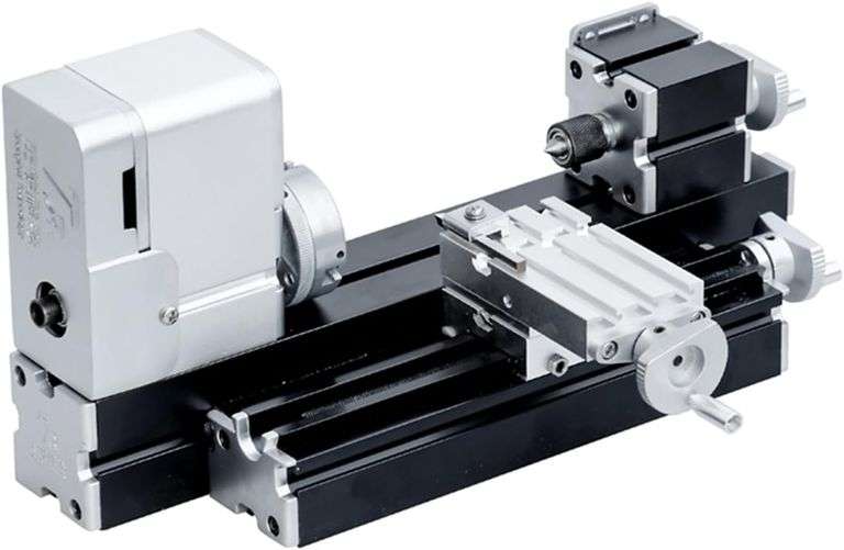 ZR All-metal Miniature Lathe 36W 20000rpm Didactical Mini metal Lathe ...