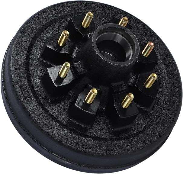 DAUZ Trailer Brake Drum, 7000 Lb Metal Trailer Brake Hub Drum Assembly ...