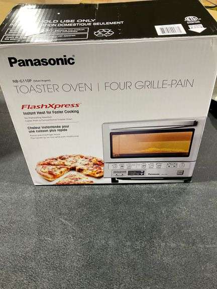 Panasonic 4-Slice Gray Toaster Oven (1300-Watt) - Matthews Auctioneers