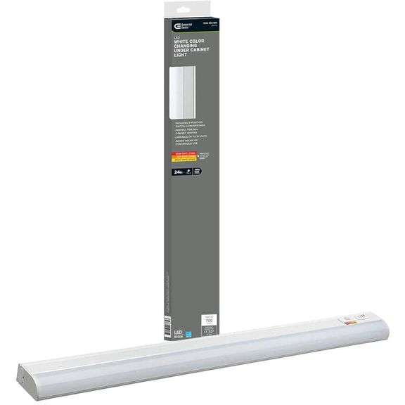 Plug-In 24 inch Linkable LED Undercabinet Light Task Under Counter ...